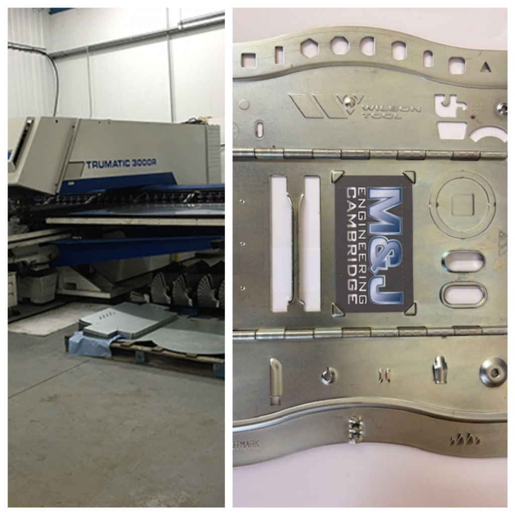 CNC Punching - M & J Engineering